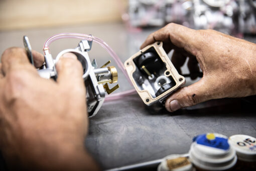 Removing a Mikuni VM Float Pin, Needle Seat - Murrays Carbs