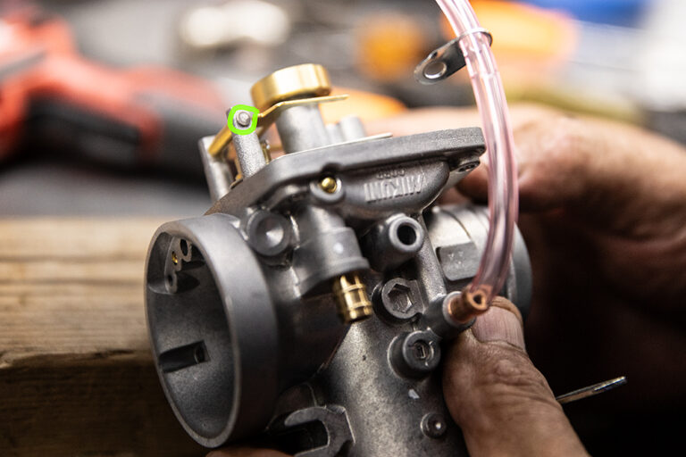 Removing a Mikuni VM Float Pin, Needle Seat - Murrays Carbs